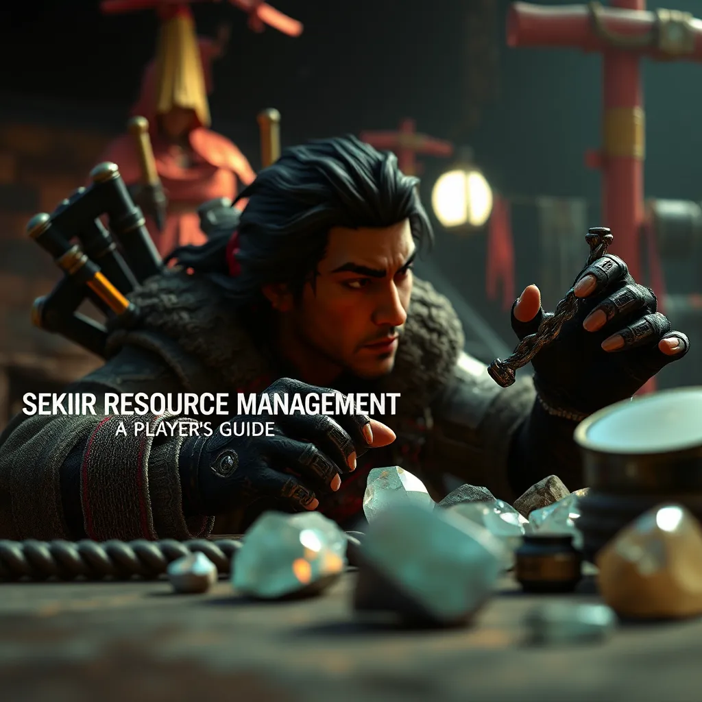 Mastering Resource Management in Sekiro: A Player's Guide : LevelUpTalk