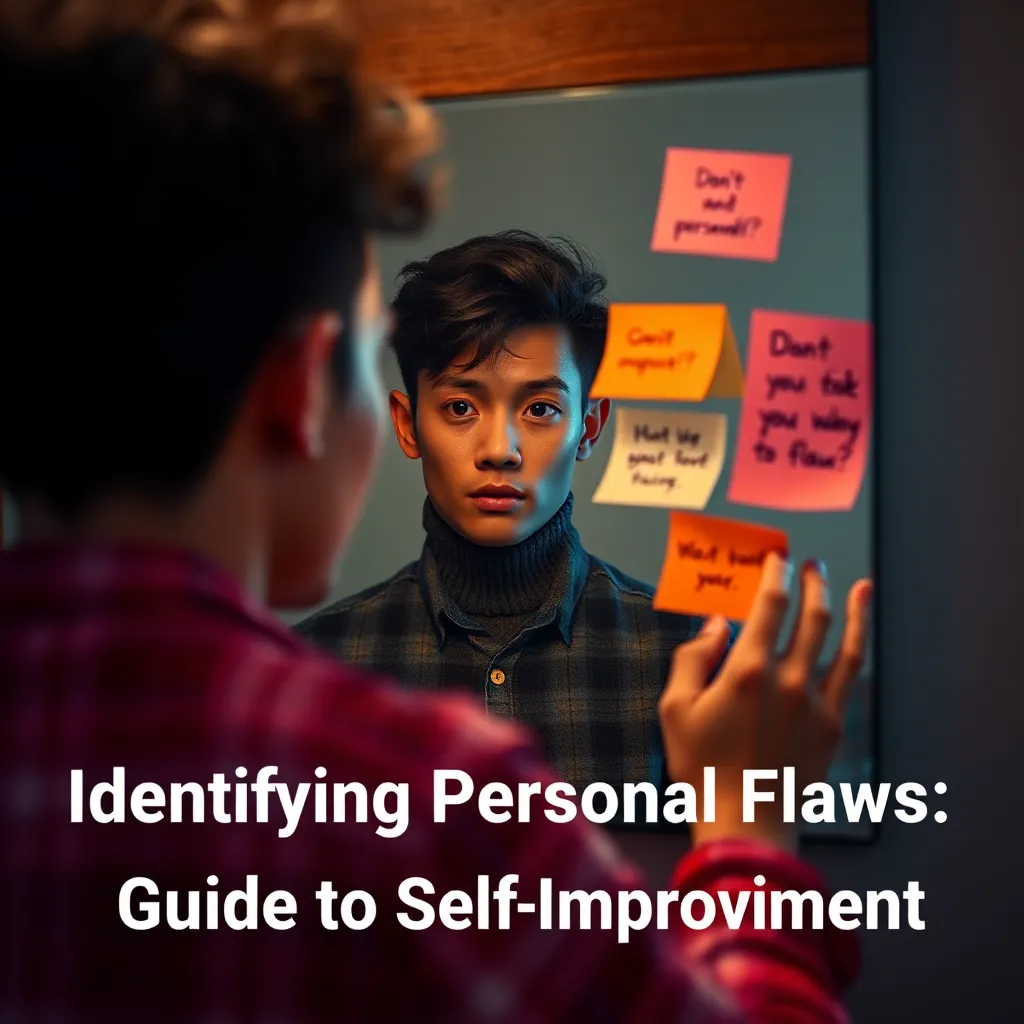 Identifying Personal Flaws: Guide to Self-Improvement : LevelUpTalk