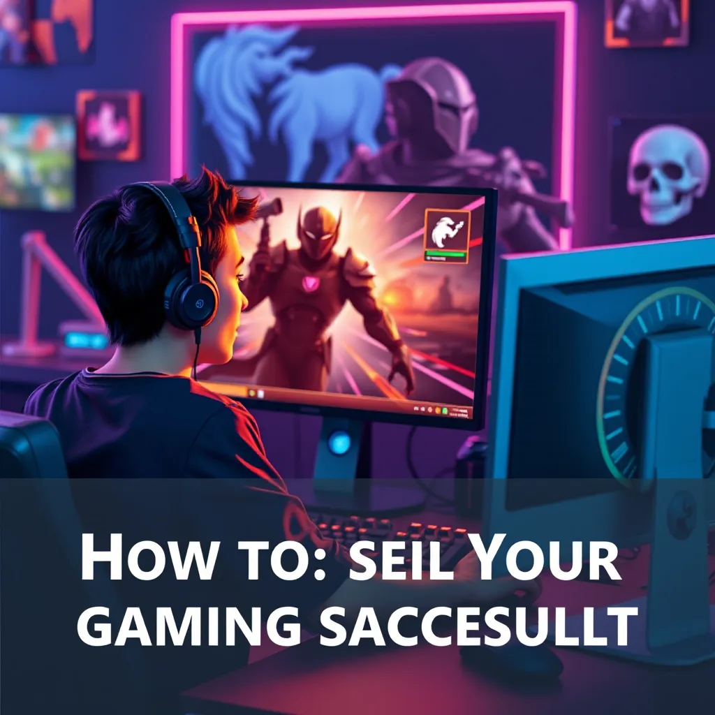 How to Sell Your Gaming Account Successfully : LevelUpTalk