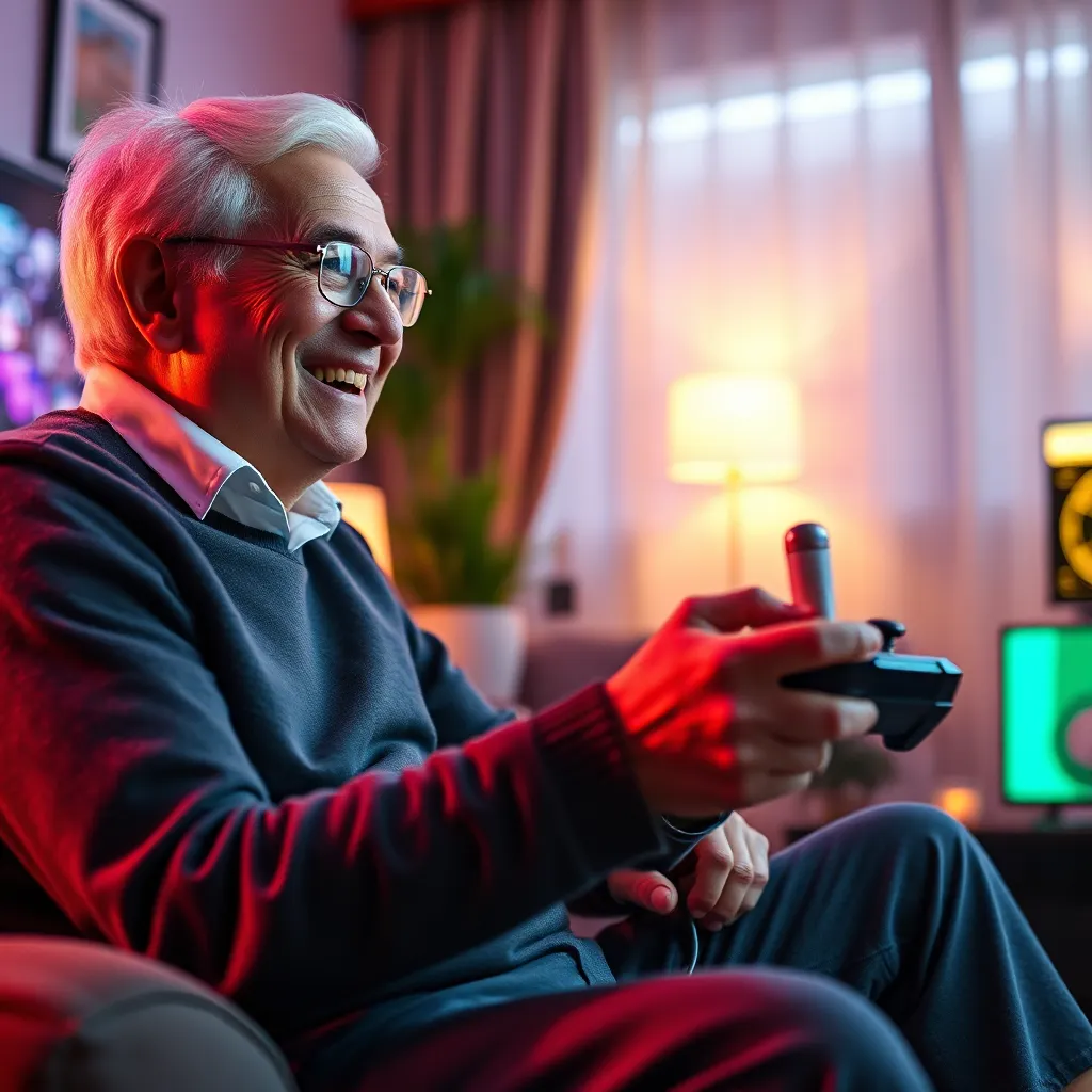 Best Video Games for Seniors Who Struggle with Controls : LevelUpTalk