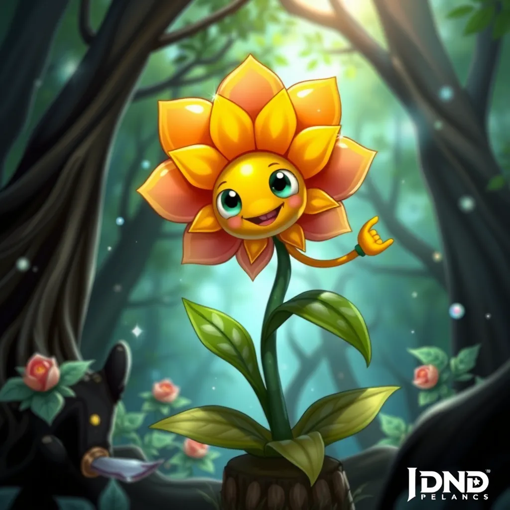 Meet the Sentient Flower NPC in Your DND Games : LevelUpTalk