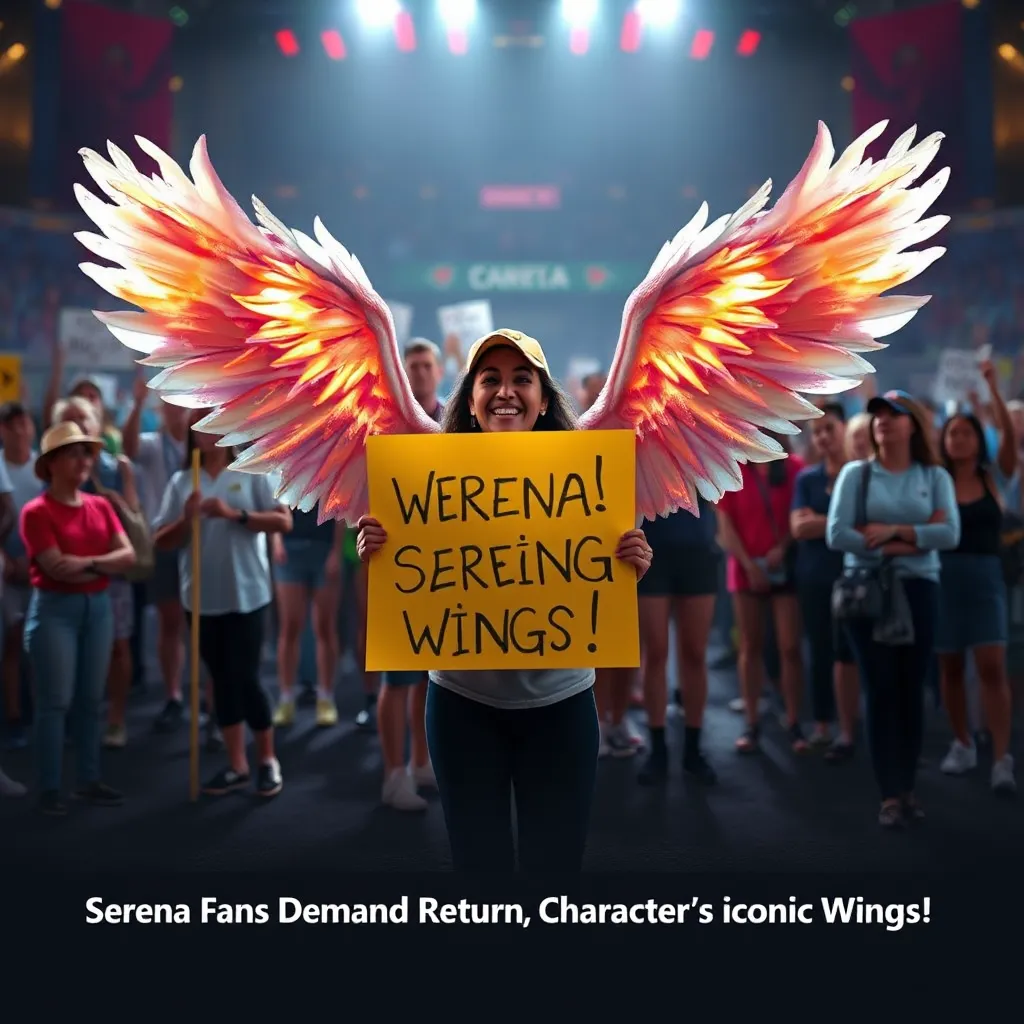 Serena Fans Demand Return of Character's Iconic Wings! : LevelUpTalk