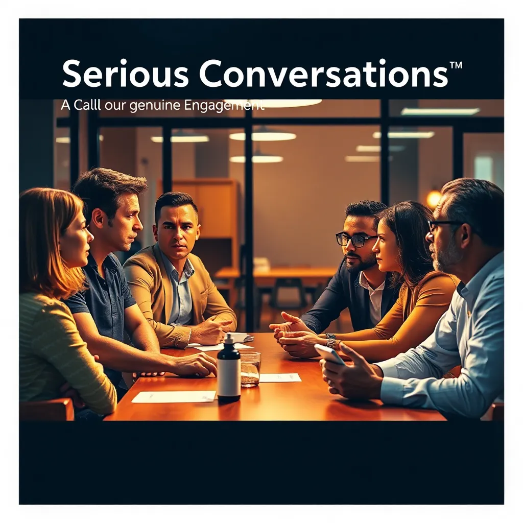 Serious Conversations: A Call for Genuine Engagement : LevelUpTalk