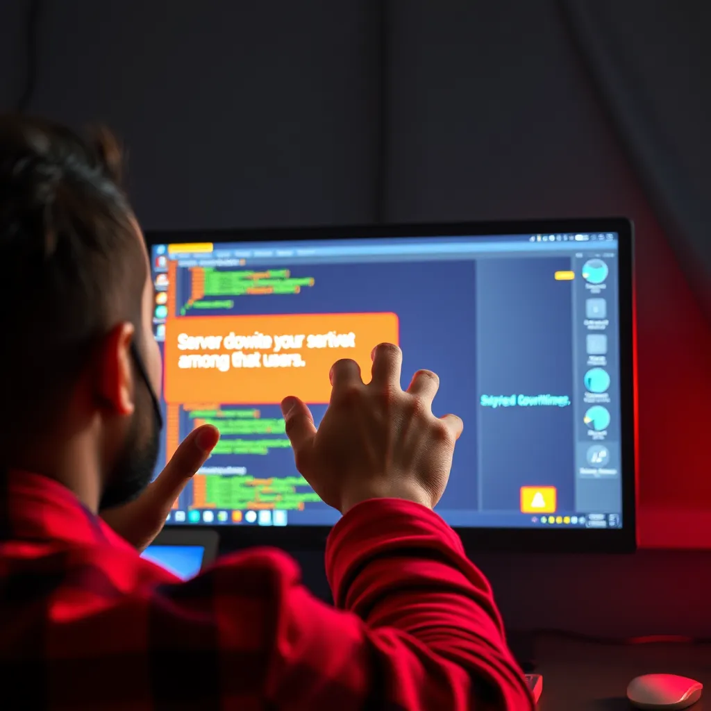 Server Downtime Causes Frustration Among Users : LevelUpTalk