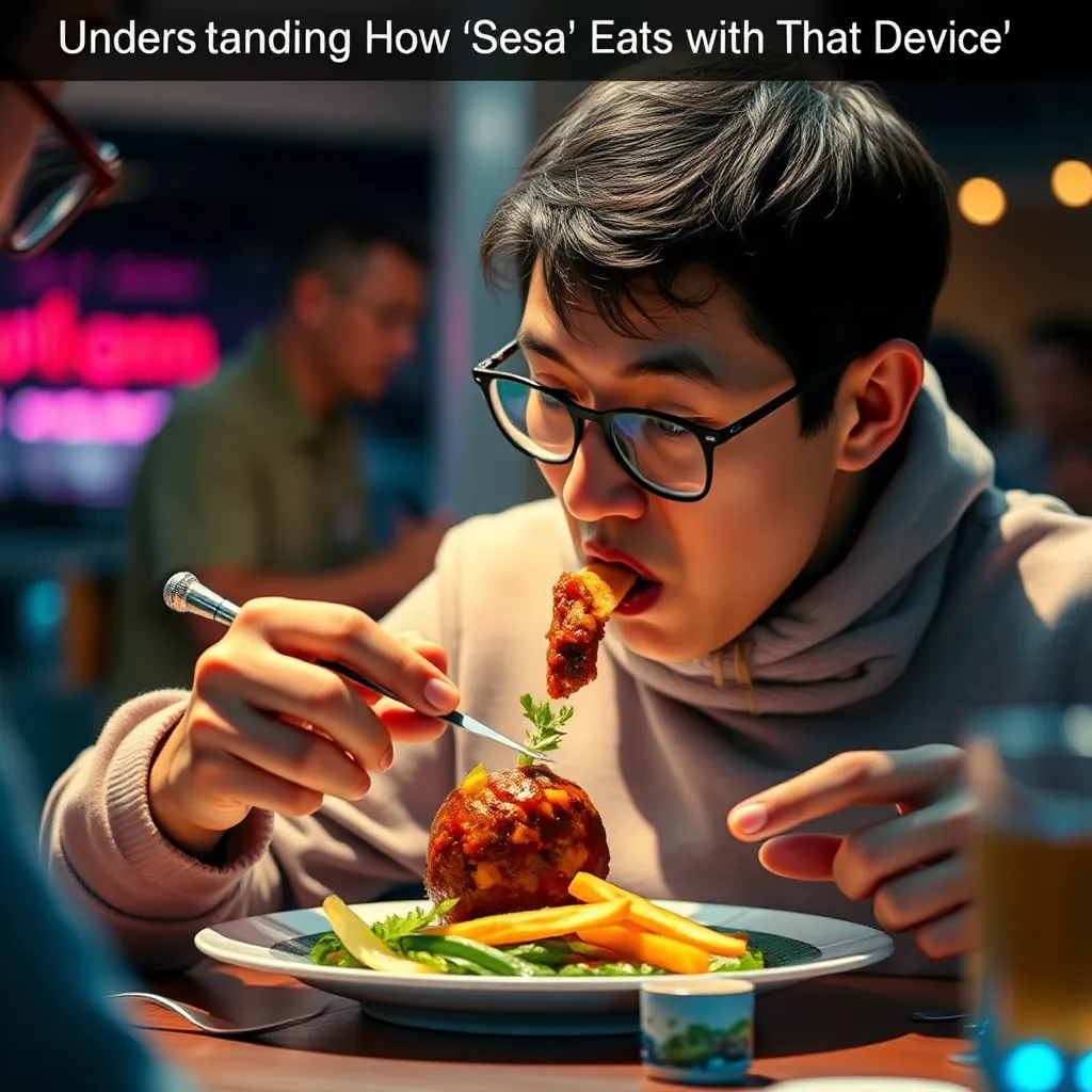 Understanding How Sesa ‘Refumee’ Eats with That Device : LevelUpTalk
