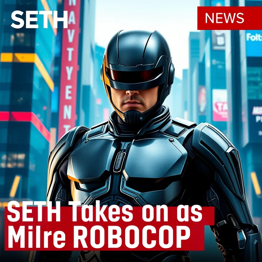 Seth Takes on the Iconic Role of RoboCop : LevelUpTalk