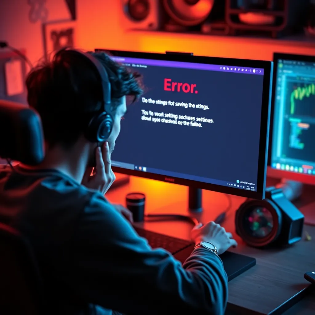 Troubleshooting Settings Save Failure: A Quick Guide : LevelUpTalk