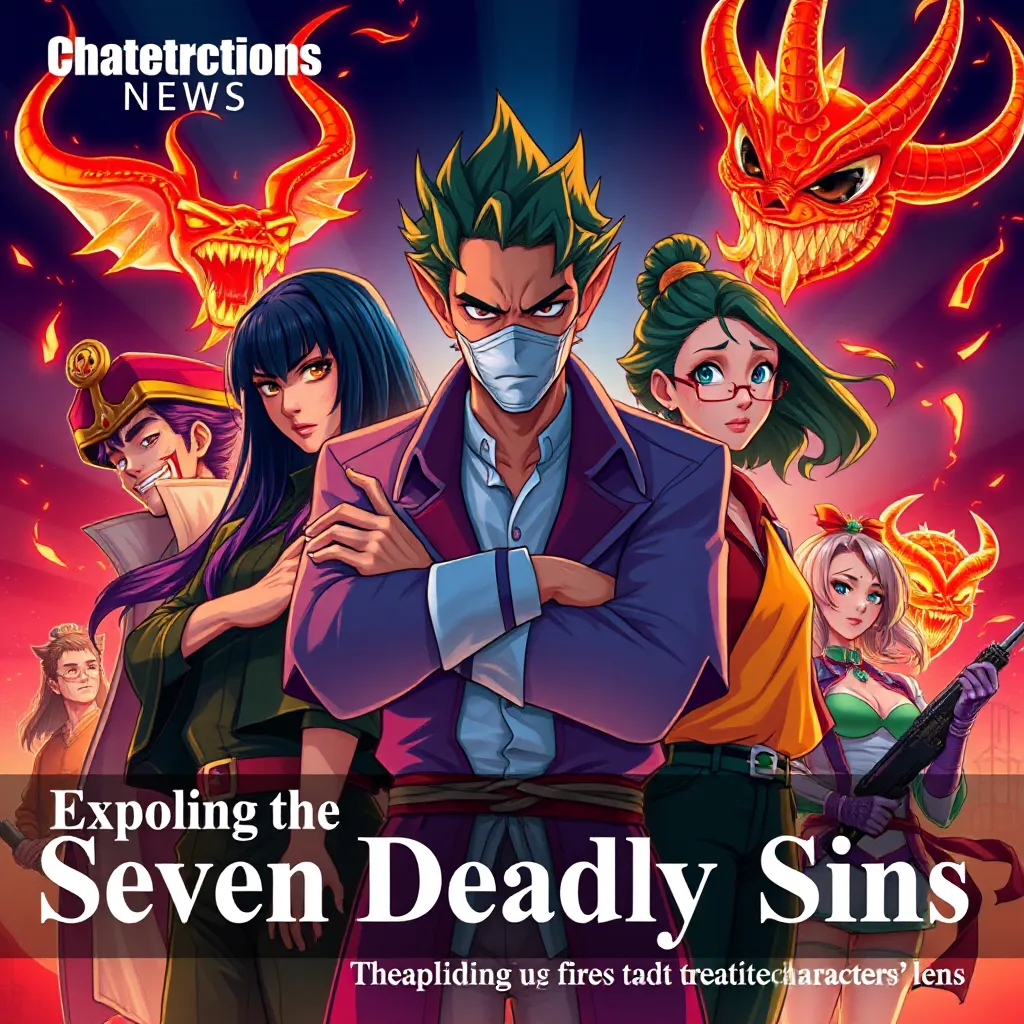 Exploring Seven Deadly Sins Through Characters' Lens : LevelUpTalk