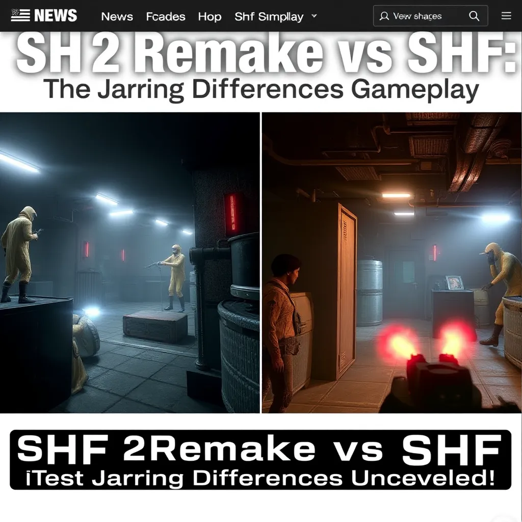 SH2 Remake vs SHF: The Jarring Differences Uncovered : LevelUpTalk