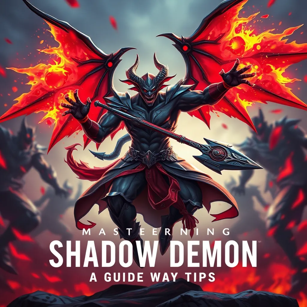 Mastering Shadow Demon: A Guide to Gameplay Tips : LevelUpTalk