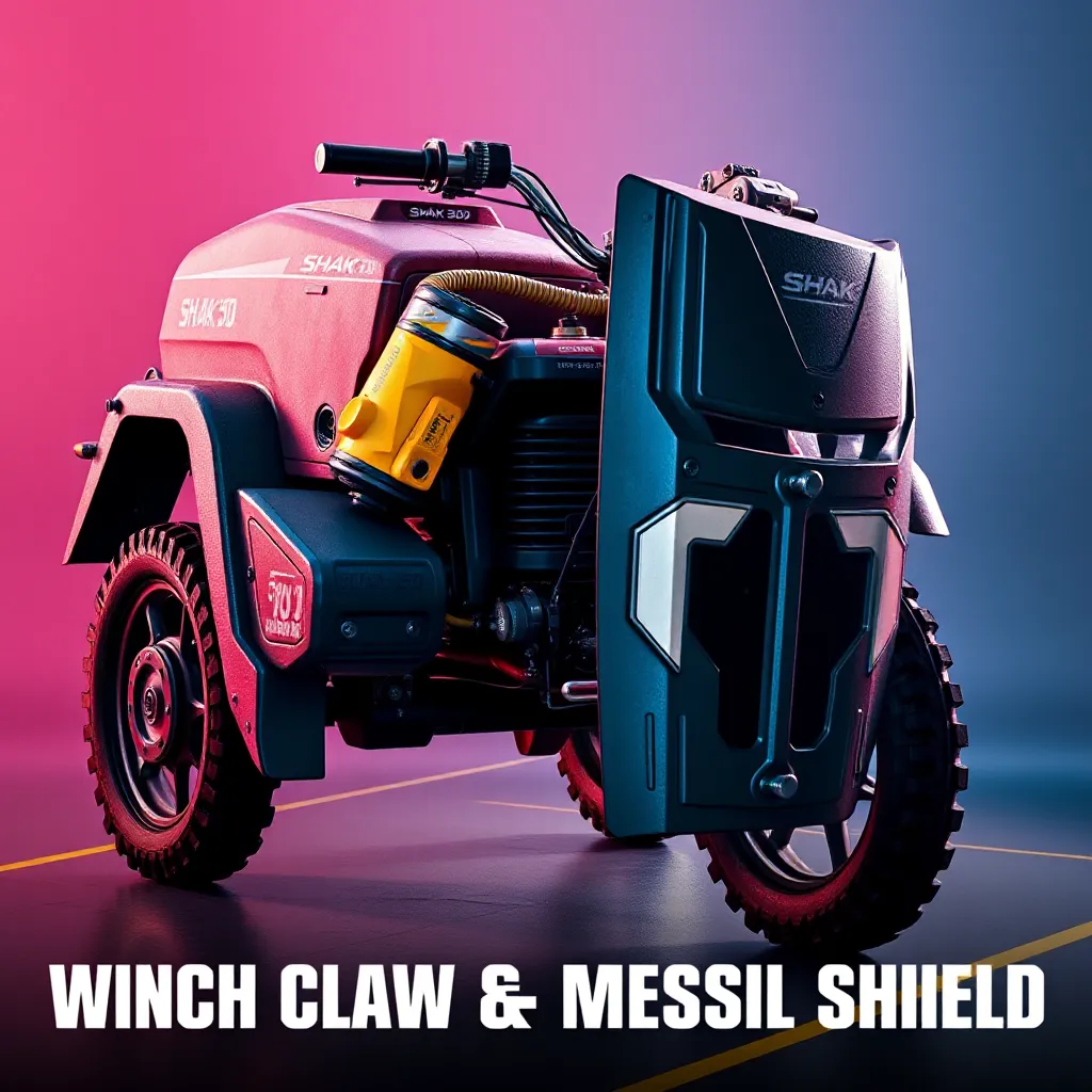 Choosing Between Winch Claw and Mesh Shield for Shak 50 : LevelUpTalk