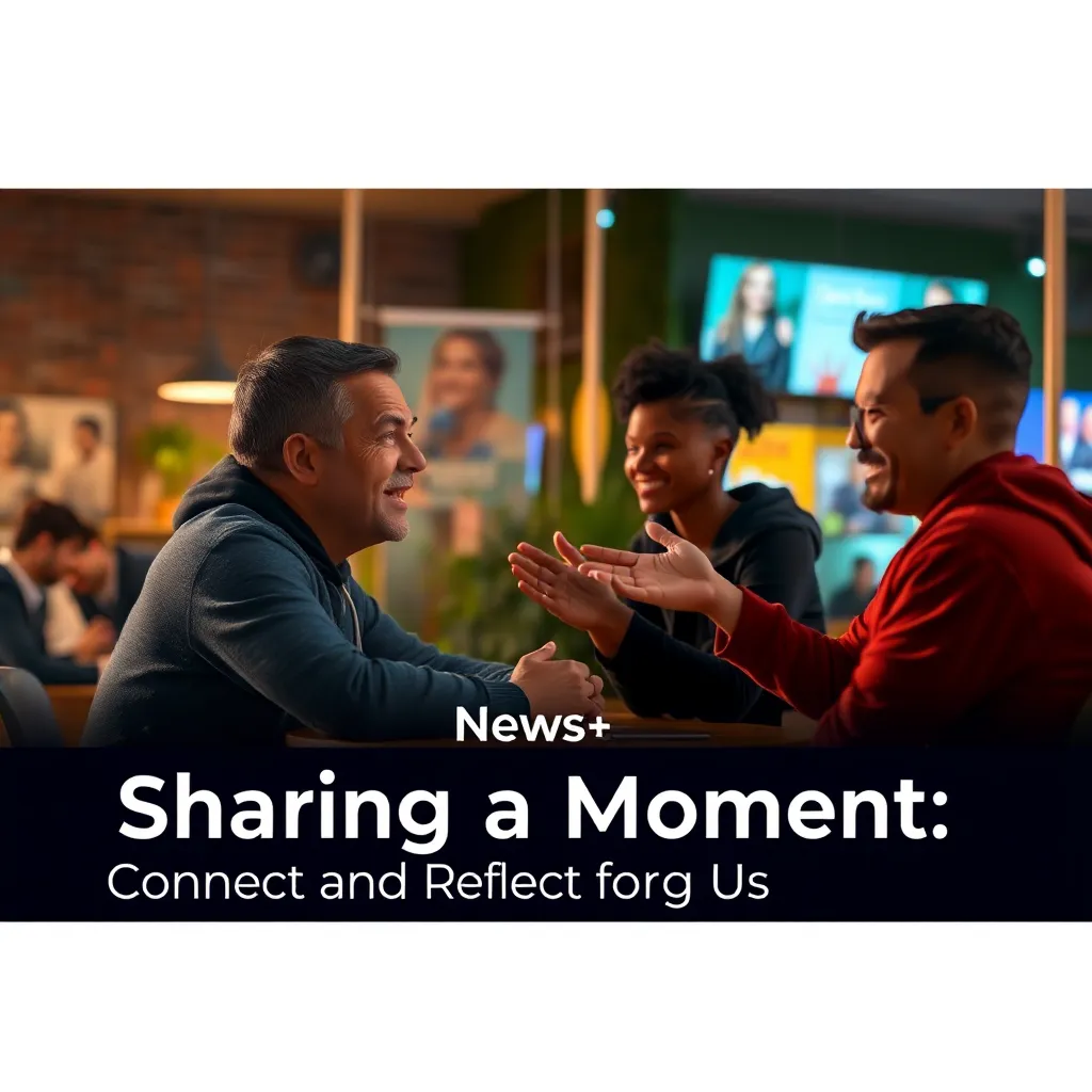 Sharing a Moment: Connect and Reflect with Us : LevelUpTalk
