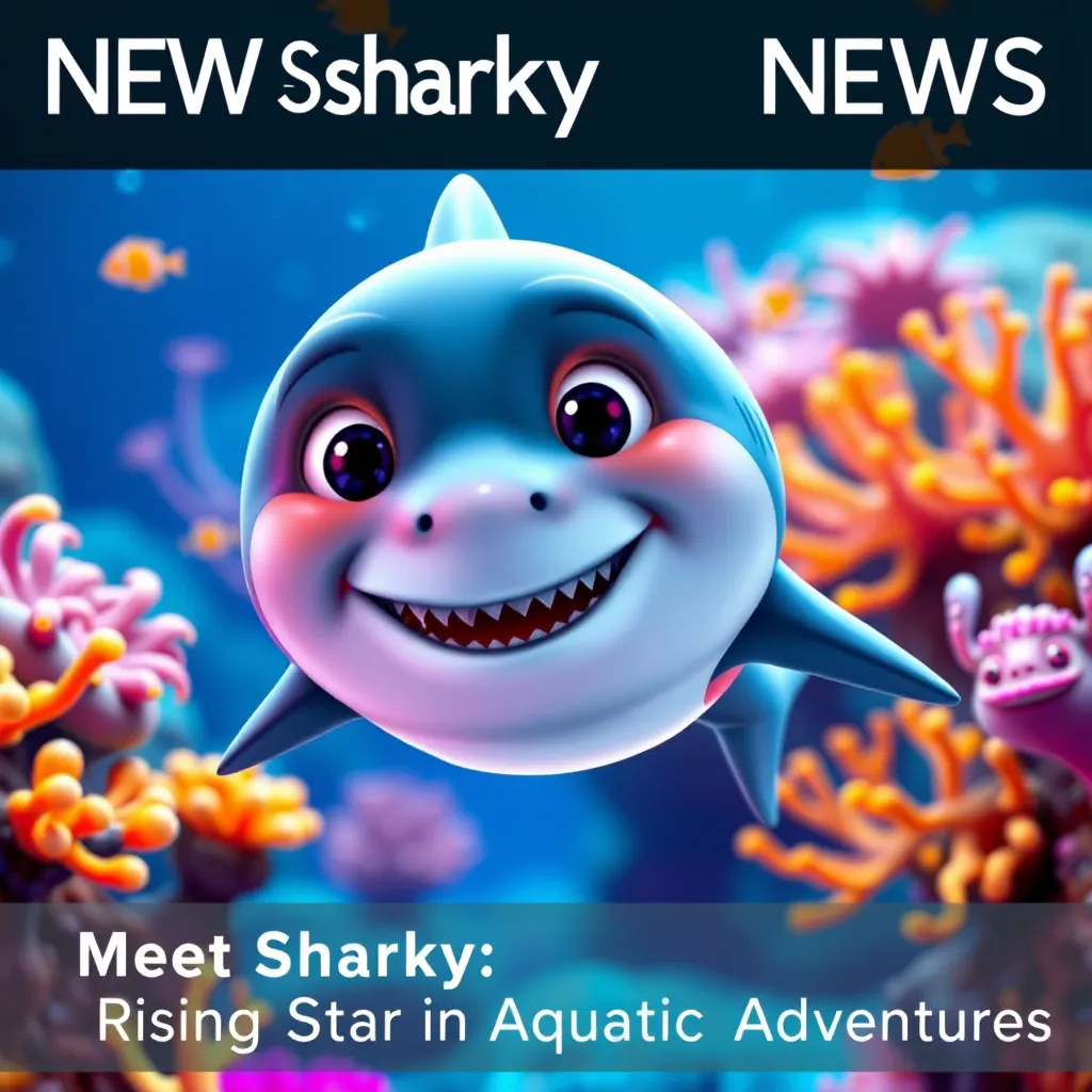 Meet Sharky: The Rising Star in Aquatic Adventures : LevelUpTalk