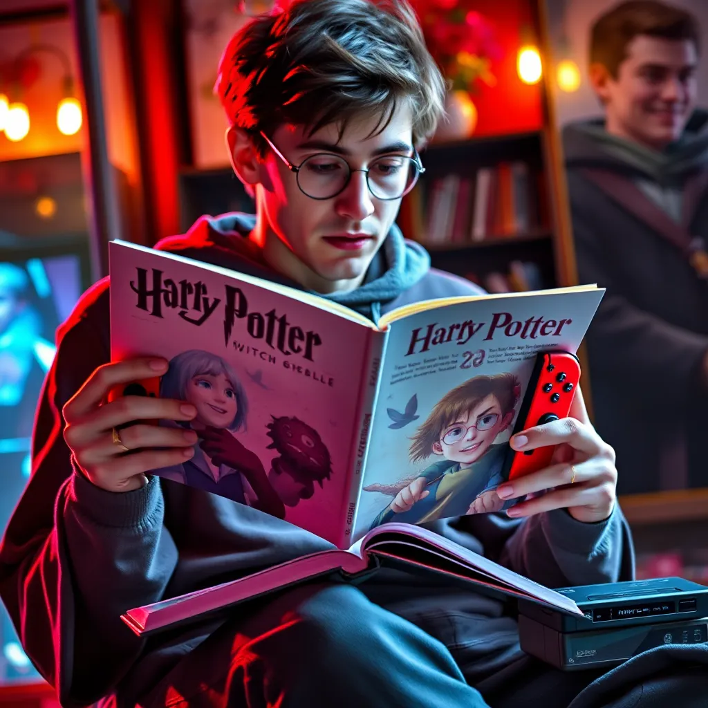 Challenge Issued: Read Harry Potter and Win a Console : LevelUpTalk