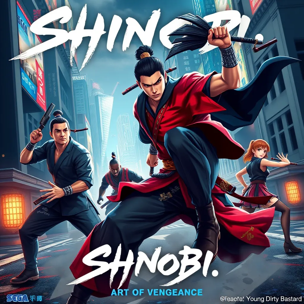 SHINOBI: Art of Vengeance - SEGA and Young Dirty Bastard : LevelUpTalk