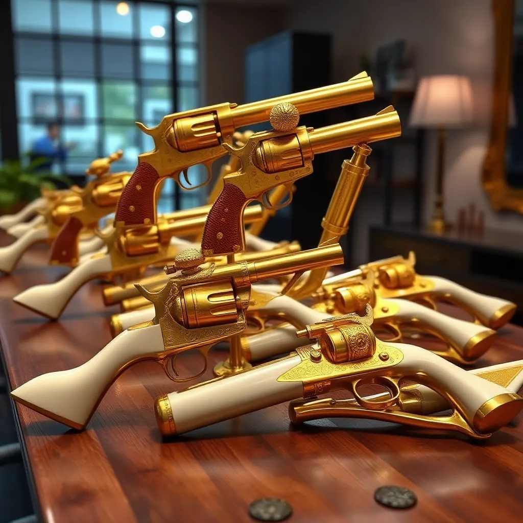 The Allure of Shiny Golden Guns: A Rare Find : LevelUpTalk