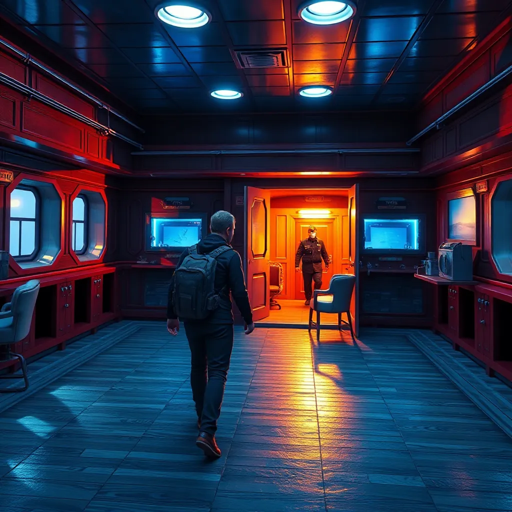 Explore Ship’s Deck and Captain's Cabin Features : LevelUpTalk