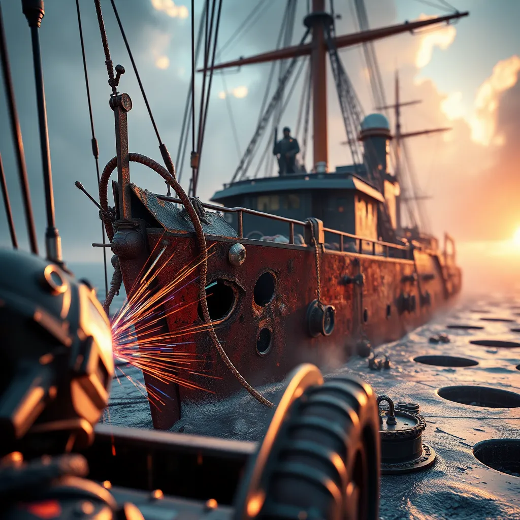 Dynamic Damage System Innovates Ship Repair in Gaming : LevelUpTalk