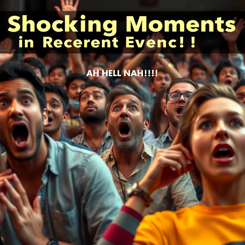 Shocking Moments in Recent Events: AH HELL NAH!!! : LevelUpTalk