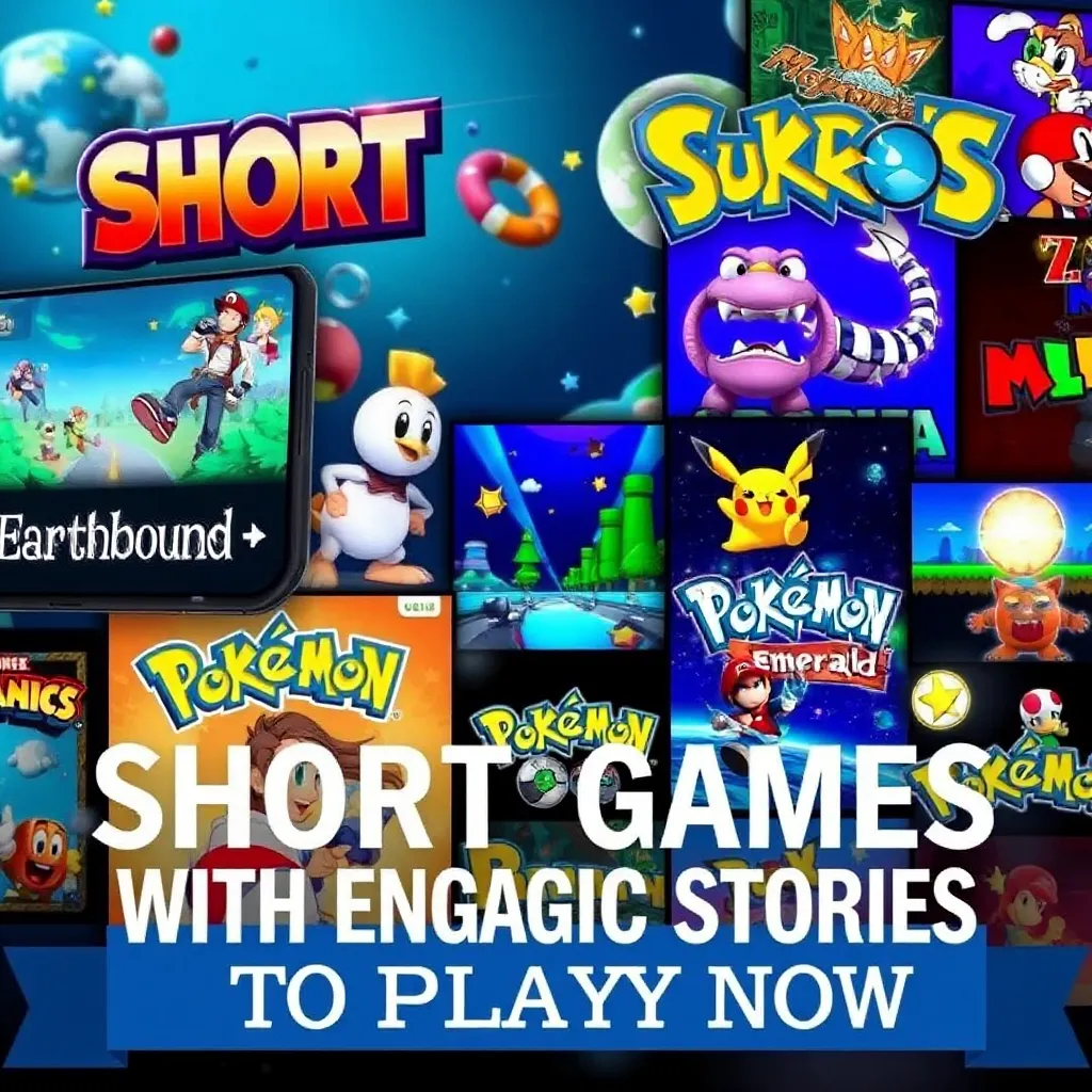 Top Short Games with Engaging Stories to Play Now : LevelUpTalk