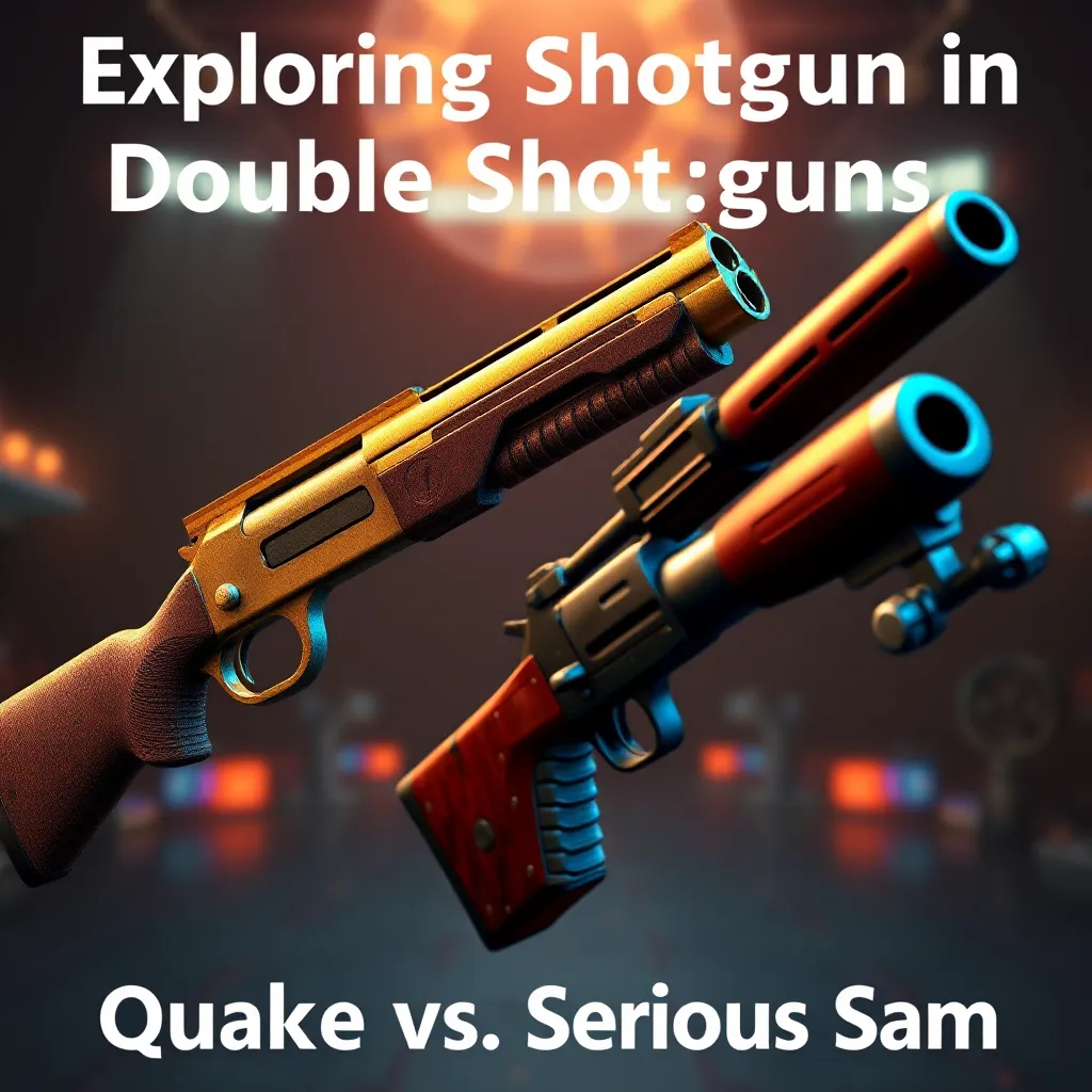 Exploring Iconic Shotguns in Video Games: Quake vs. Serious Sam ...