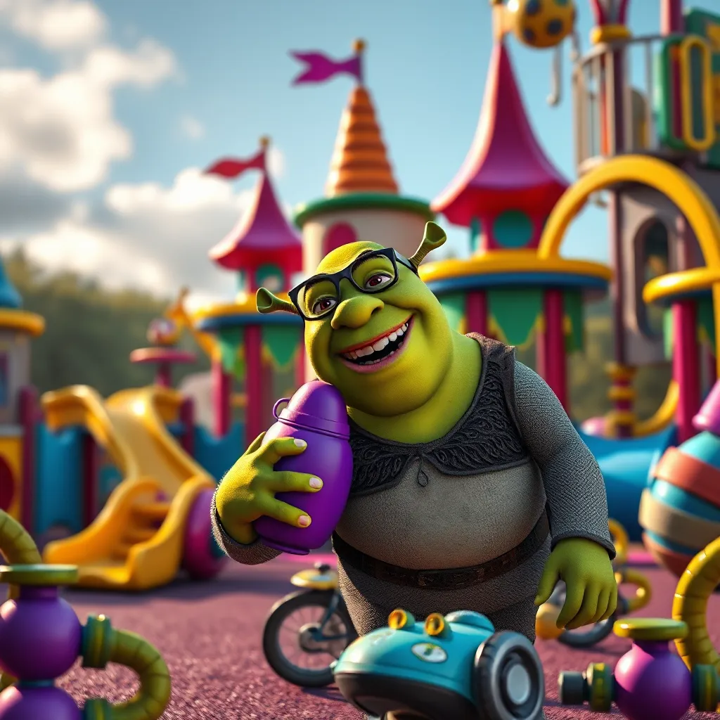 Shrek 4F Fart Tech: The New Children’s Playground Experience : LevelUpTalk