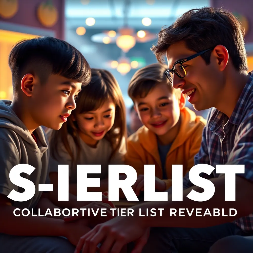 Sibling Showdown: Our Collaborative Tier List Revealed! : LevelUpTalk