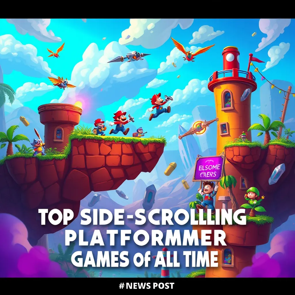 Top Side Scrolling Action Platformer Games of All Time : LevelUpTalk