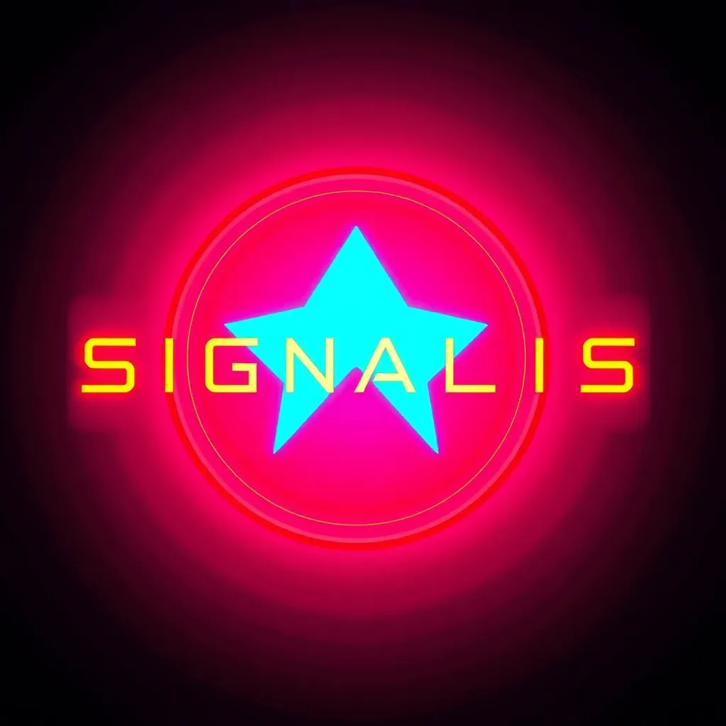 Creative Take on Signalis: Love, Death + Robots Logo : LevelUpTalk
