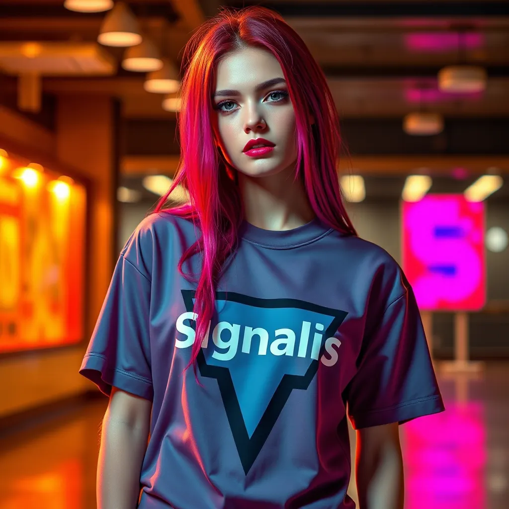 Check Out the Official Signalis Shirt for Femboy Fashion! : LevelUpTalk