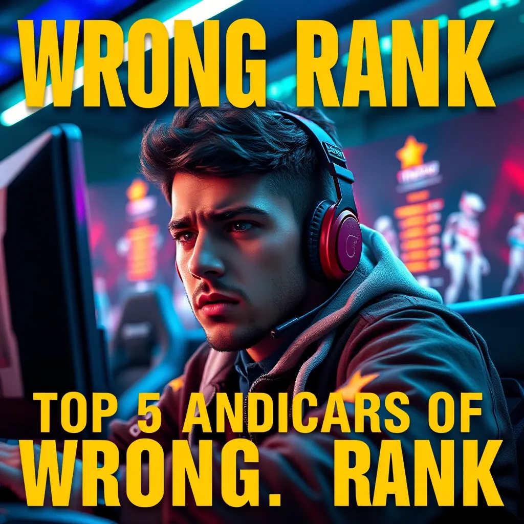 Top 5 Indicators You’re Not in the Right Rank (Gm Edition) : LevelUpTalk