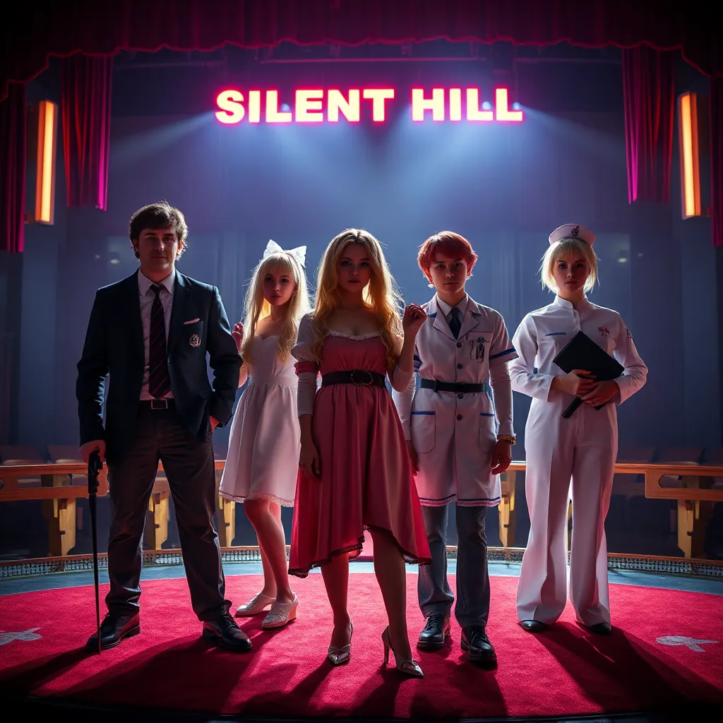 Silent Hill Cosplayer Collaborates for Epic Theater Shoot : LevelUpTalk