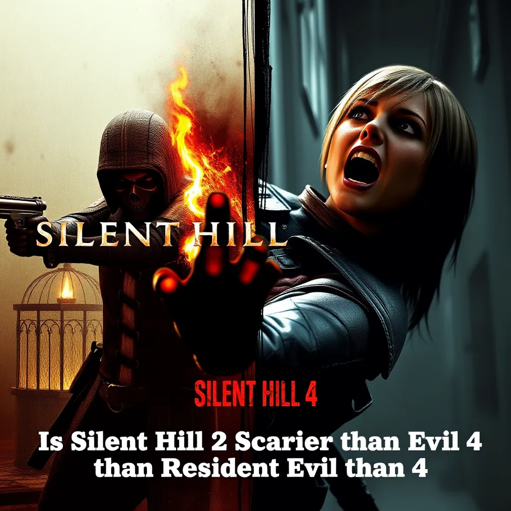 Is Silent Hill 2 Scarier than Resident Evil 4? : LevelUpTalk