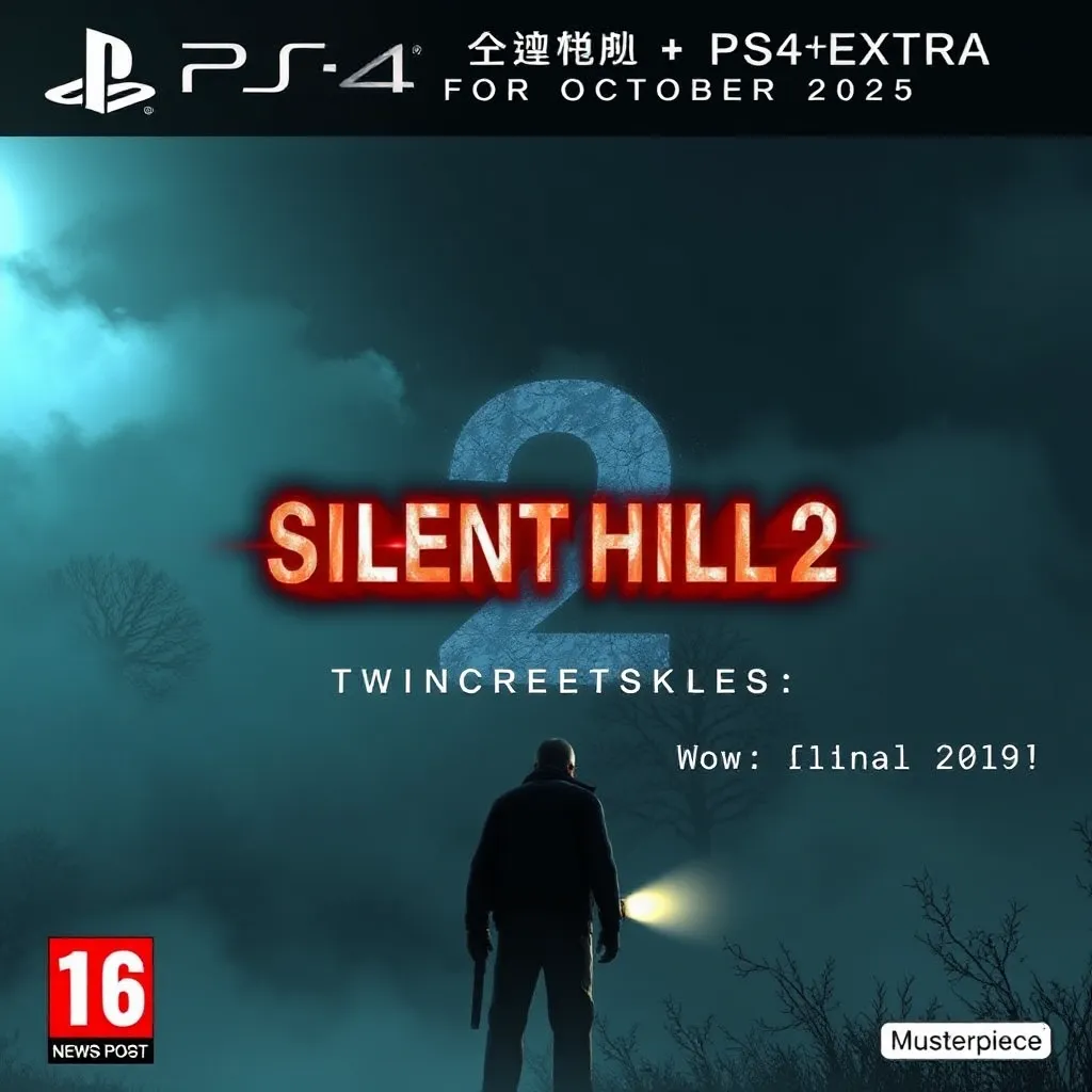 Silent Hill 2 Joins PS+ Extra Lineup for October 2025 : LevelUpTalk