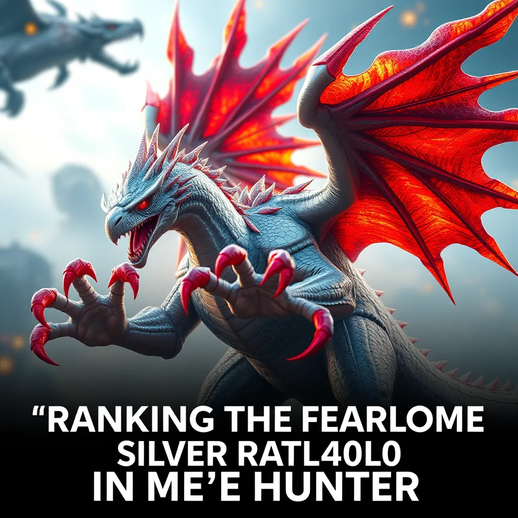 Ranking the Fearsome Silver Rathalos in Meme Hunter : LevelUpTalk