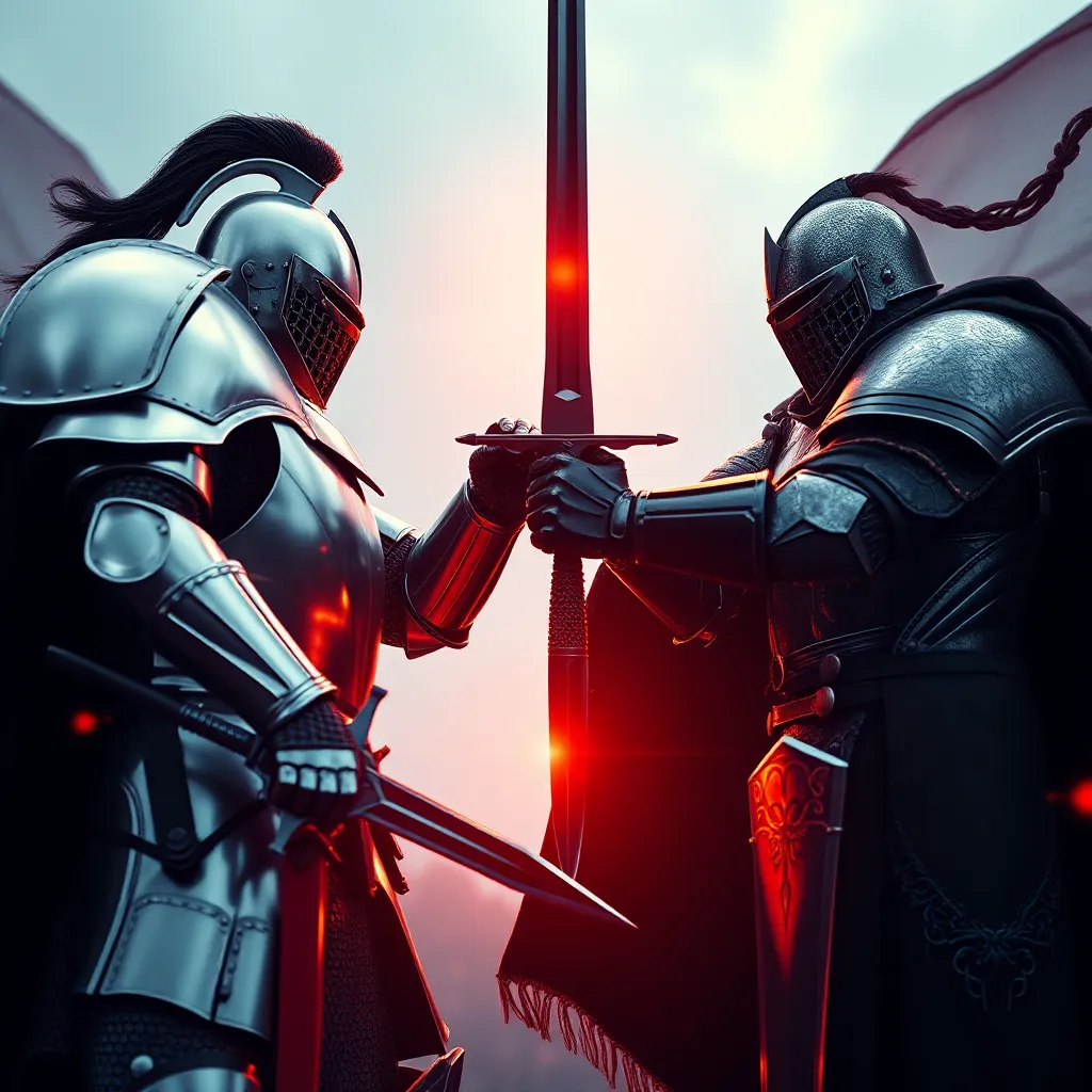Choose Your Side: Silver Knight or Black Knight? : LevelUpTalk