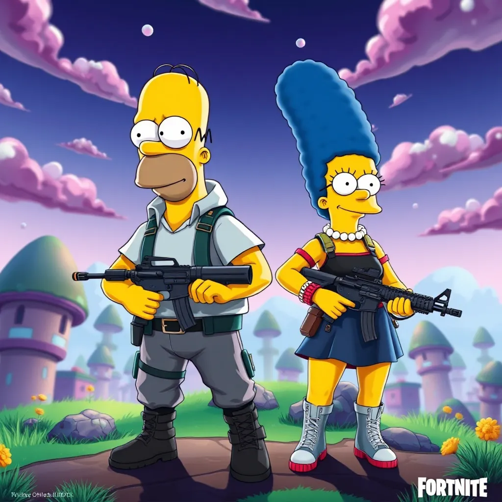 The Simpsons Characters Set to Join Fortnite Mayhem : LevelUpTalk
