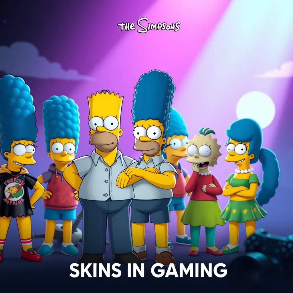 Top Skins in Gaming: The Simpsons Take the Spotlight : LevelUpTalk