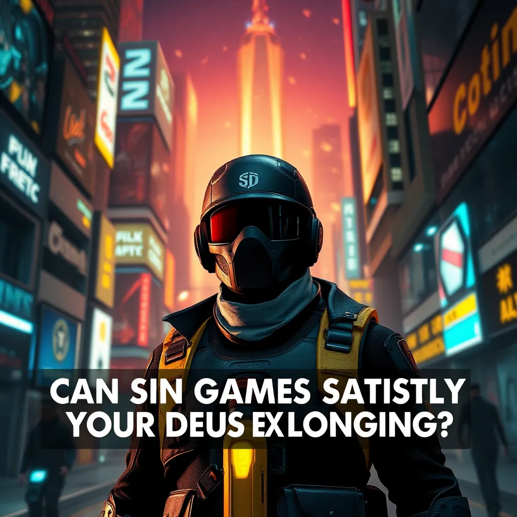 Can SiN Games Satisfy Your Deus Ex Longing? : LevelUpTalk