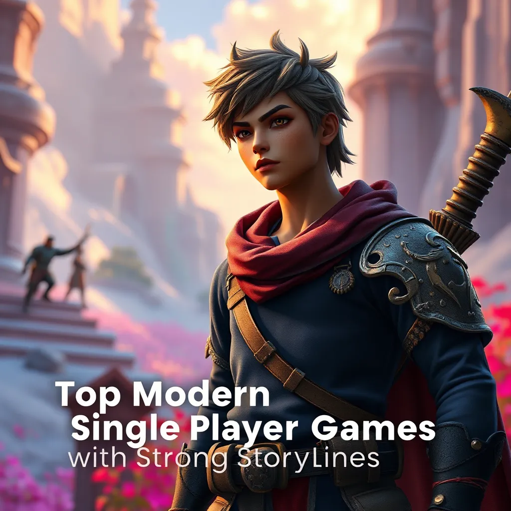Top Modern Single Player Games with Strong Storylines : LevelUpTalk