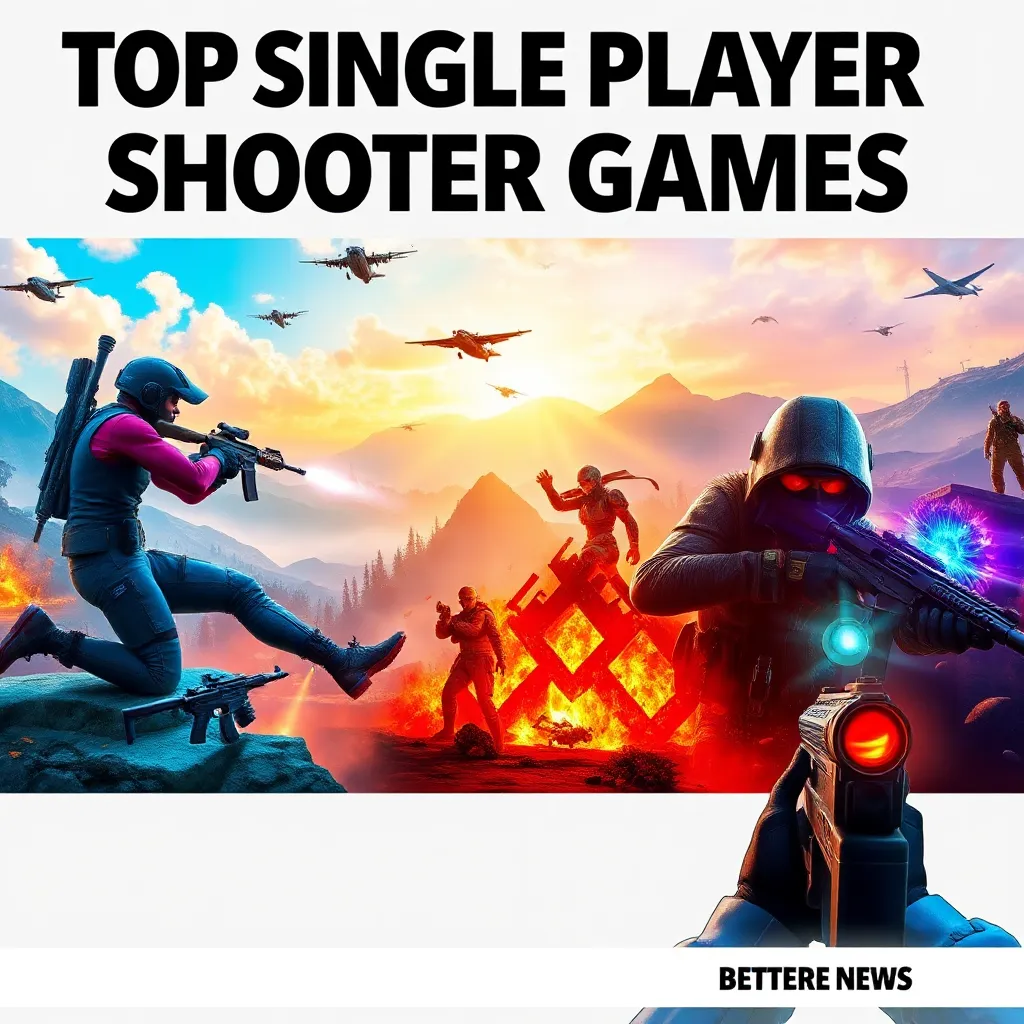 Top Single Player Shooters Perfect for Completionists : LevelUpTalk