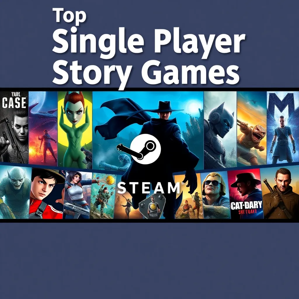 Top Recommended Single Player Story Games on Steam : LevelUpTalk