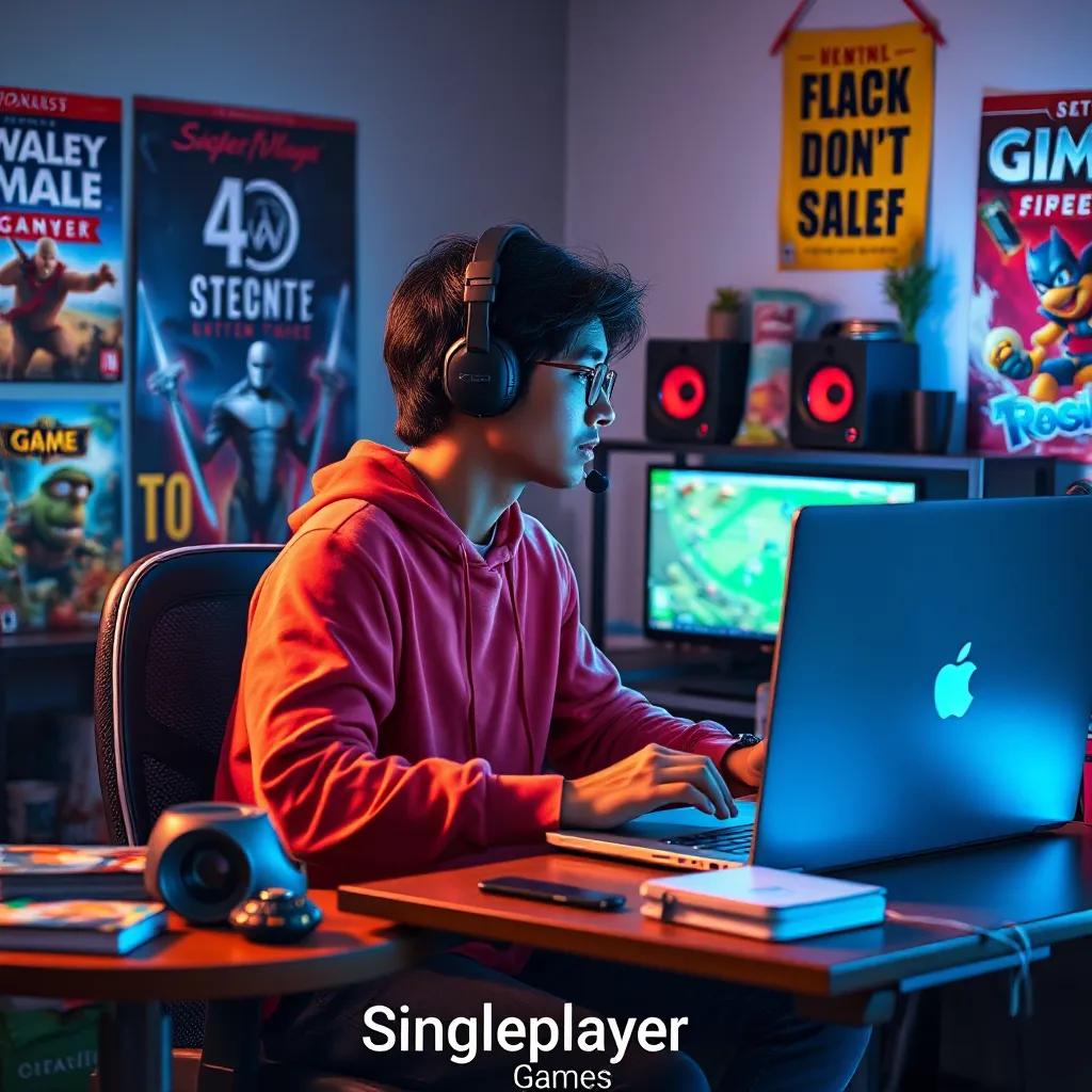 Top Singleplayer Games Perfect for Low-End Laptops : LevelUpTalk