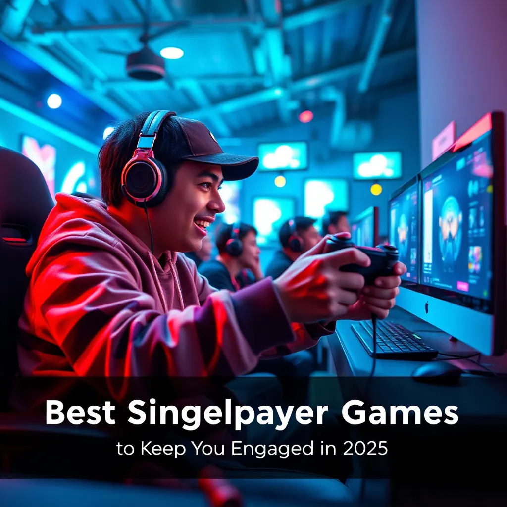 Best Singleplayer Games to Keep You Engaged in 2025 : LevelUpTalk