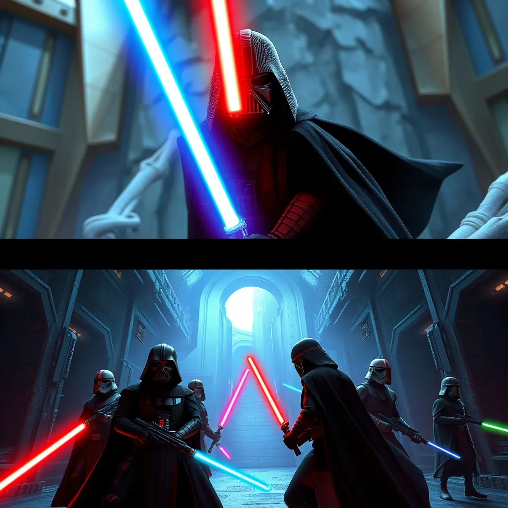 Comparing Mysteries Of The Sith to Dark Forces 2 : LevelUpTalk