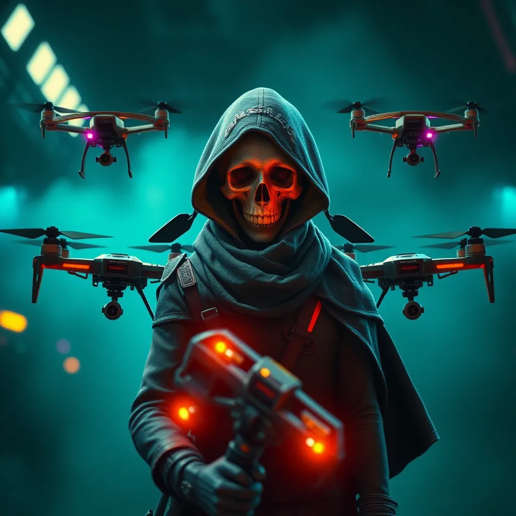Skull Merchant Design Preview: New Drones and Tactics : LevelUpTalk