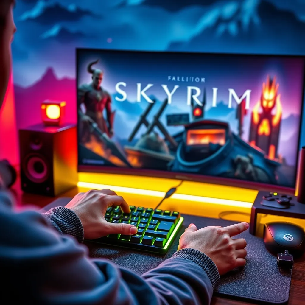 How to Play Skyrim with Keyboard and Mouse on Steam Deck? : LevelUpTalk