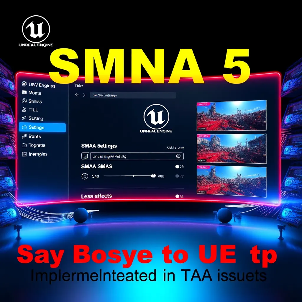 Implementing SMAA in UE5: Say Goodbye to TAA Issues : LevelUpTalk