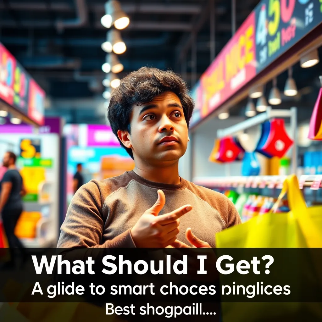 What Should I Get? A Guide to Smart Choices : LevelUpTalk