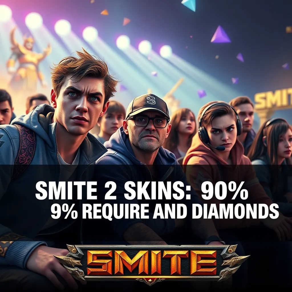 Smite 2 Skins: 90% Require Gems and Diamonds : LevelUpTalk